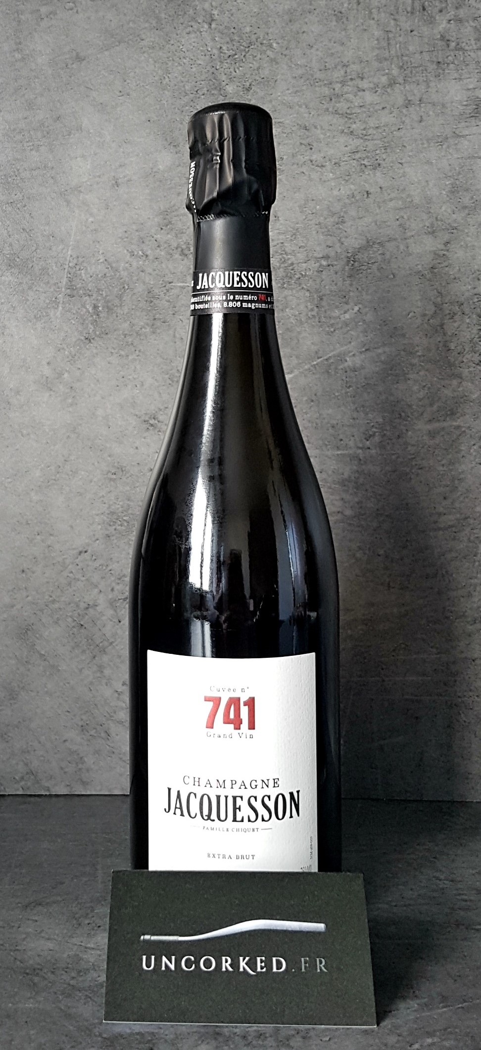 Champagne Jacquesson – Cuvée n° 741 extra brut – uncorked
