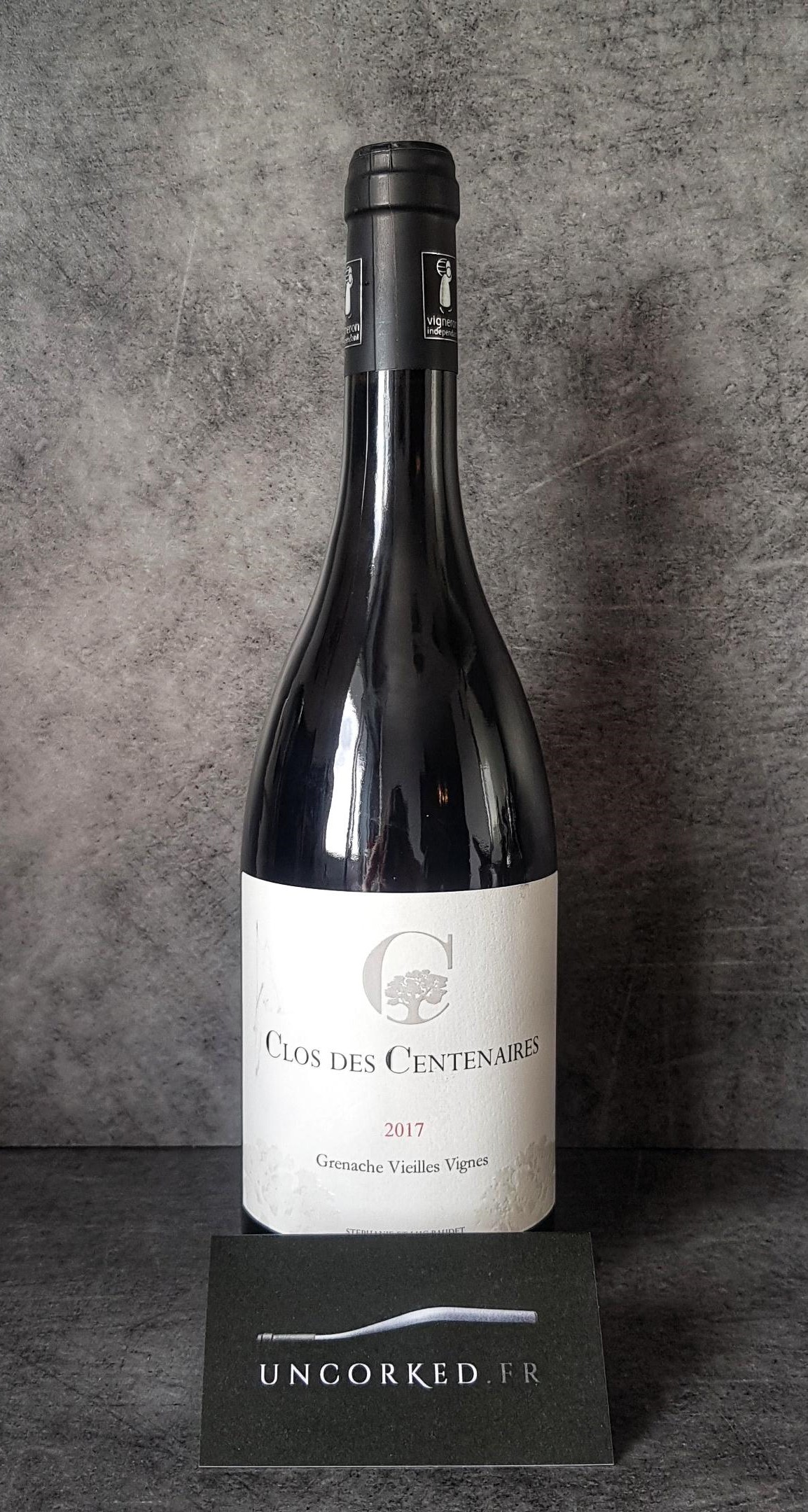 Stéphanie & Luc Baudet – Clos des Centenaires Grenache Vieilles Vignes ...