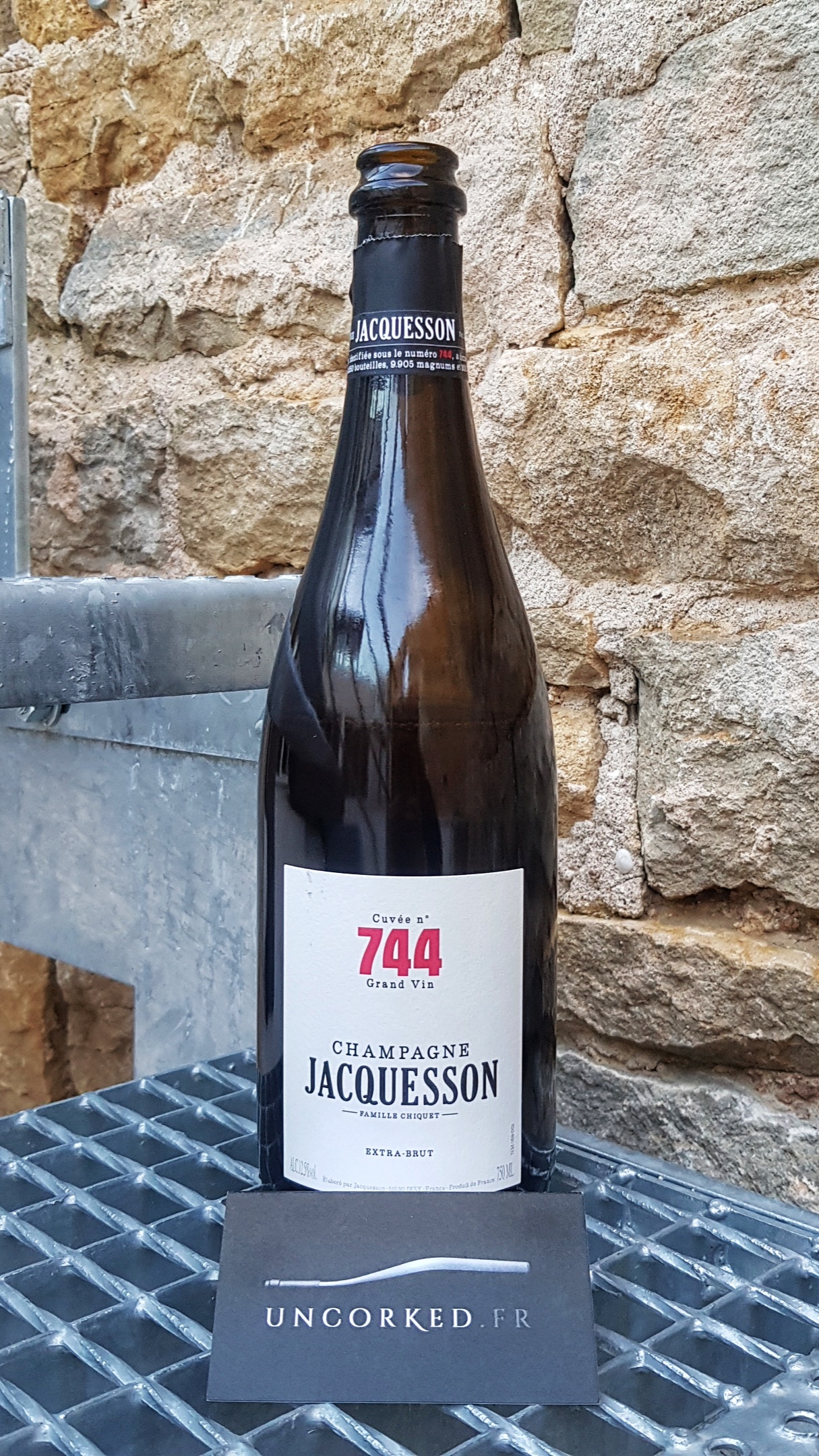Champagne Jacquesson – Cuvée n° 744 Extra Brut – uncorked