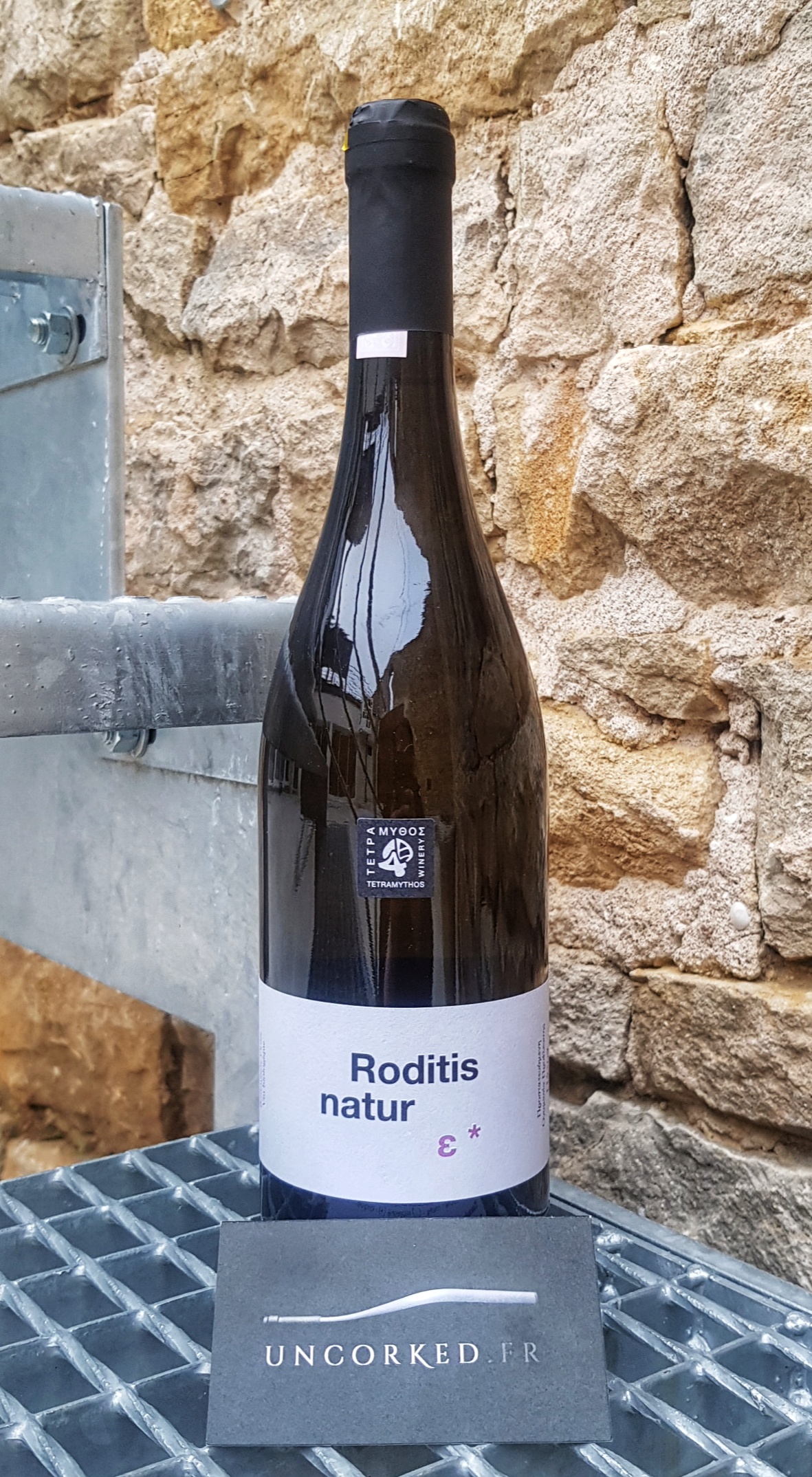 Tetramythos – Roditis Natur 2019 – uncorked