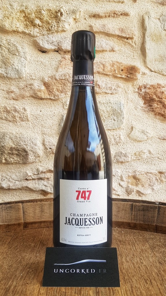 Champagne Jacquesson – Cuvée n° 747 Extra Brut – uncorked